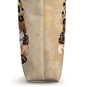 Leopard Print Gnome Cute Animal Gnomies For Women & Gardener Tote Bag