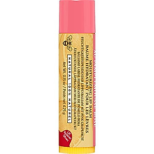 Burt's Bees Lip Balm - Pink Grapefruit, Lip Moisturizer With Responsibly Sourced Beeswax, Tint-Free, Natural Origin Conditioning Treatment, 2 Tubes, 0.15 oz.