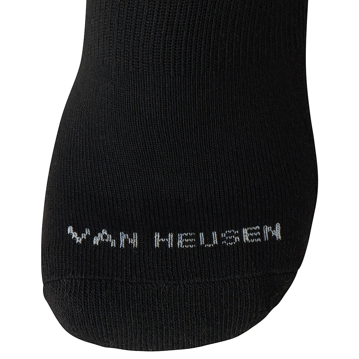 Van Heusen Men's Crew Socks - 5 Pack Performance Cushion Comfort Crew Socks - Breathable Athletic Socks for Men (6-12.5), Size 6-12.5, Black