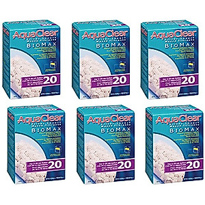 Aquaclear 20-gallon Biomax (6 Pack)