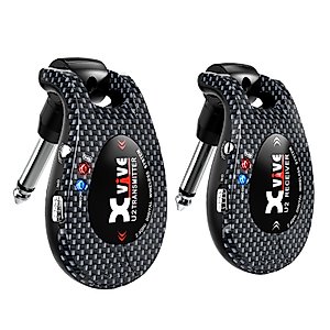 Xvive U2 Guitar Wireless System Guitar Wireless Transmitter and Receiver 2.4GHz 4 Channels for Guitar,Electric Guitar,Bass,Violin
