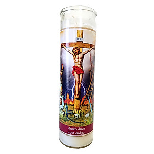 Staci19 Just Judge Justo Juez Devotional Candle