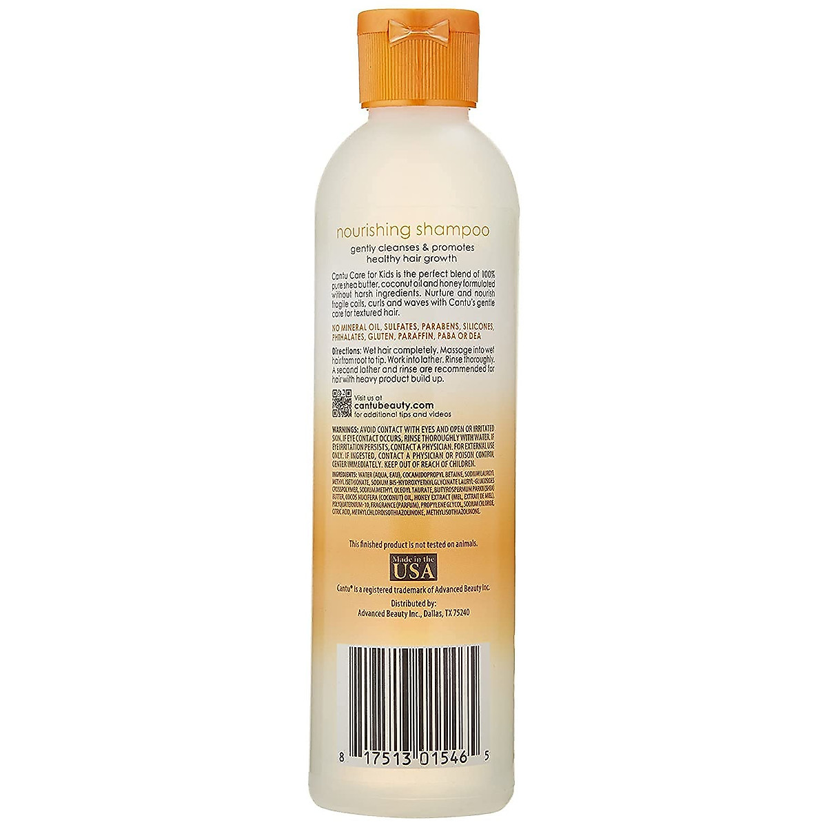 Cantu Care for Kids Nourishing Shampoo & Conditioner & Leave-in Conditioner "Set"