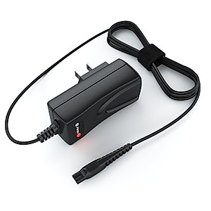 HQ8505 Norelco Charger Cord Fit for Philips Norelco MG3750 MG5750 MG7750 9000 7000 6000 5000 3000 Series Electric Shaver Razor Aquatec SensoTouch Speed XL Multigroom Trimmer Power Supply Charging Cord