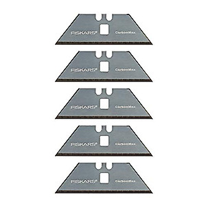 Fiskars 771010-1001 Pro Replacement Blades, 5 Pack, Silver