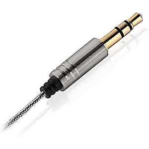 Betron B650 in Ear Headphones Earphones Wired with Noise Isolating Earbuds Tangle-Free Cord Carry Case Soft Ear Buds 3.5mm Plug (Black)