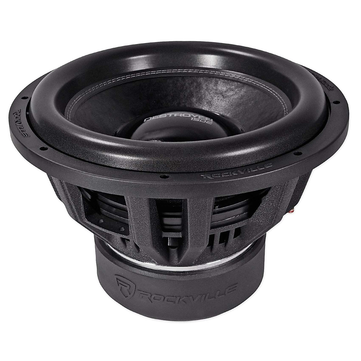 Rockville Destroyer 15D2 15" Competition Car Audio Subwoofer w/USA Voice Coils!