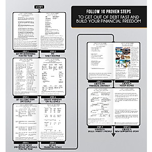 Life & Work Planner - 12 Month Goal Planner, Productivity Planner to Increase Happiness, Daily, Weekly Planner & Monthly Planner, Gratitude Journal, Undated Planner, A5 Size - Horizontal Planner