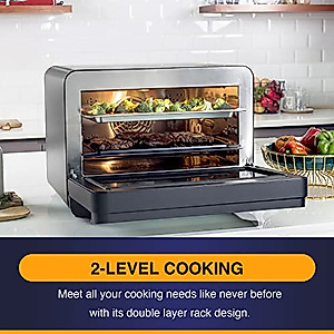 Baumann Living Multifunction Steam Oven Airfryer Convection Countertop Stream 52