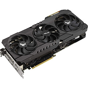 ASUS TUF Gaming NVIDIA GeForce RTX 3080 Graphics Card (PCIe 4.0, 10GB GDDR6X, HDMI 2.1, DisplayPort 1.4a, Dual Ball Fan Bearings, Military-Grade Certification, GPU Tweak II) (Renewed)