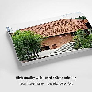 Dear Mapper Guatemala City Landscape Postcards Pack 20pc/Set Postcards From Around The World Greeting Cards for Business World Travel Postcard for Mailing Decor Gift