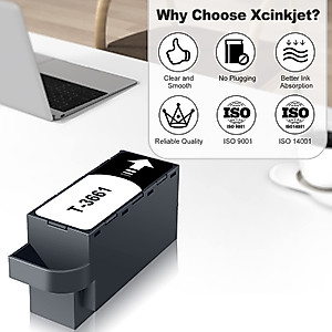 Xcinkjet T366/T3661/T366100 Ink Maintenance Box for XP-15000 XP-6100 XP-970 XP-8700 XP-8800 XP-6000 XP-8600 XP-8500 Expression Premium/Photo Printer