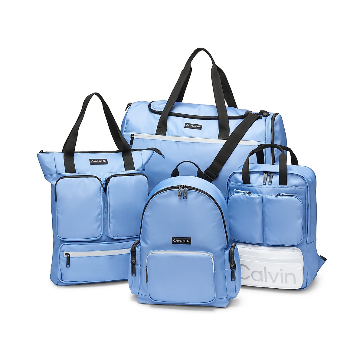 Calvin Klein Women's Casual Lightweight Backpack, Forever Blue, One Size