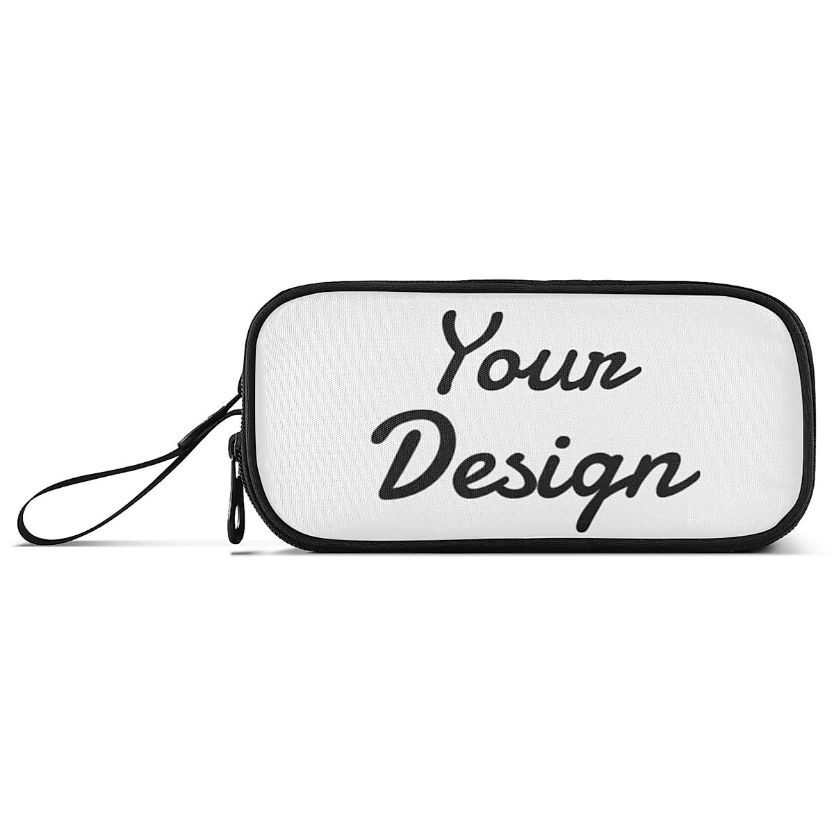 Sletend Custom Pencil Case Large Capacity Pen Pouch, Custom Design Zipper Pencil Holder for Student Child, Personalized Custom Design Pencil Pouch