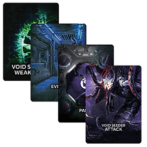 Nemesis Voidseeders Board Game Expansion - New Alien Race & Mechanics! Terrifying Miniatures Compatible with Classic & Lockdown, Ages 14+, 1-5 Players, 1-2 Hour Playtime, Made by Rebel Studio