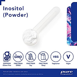 Pure Encapsulations Inositol (Powder) | Supplement to Support Energy, Nervous System, and Ovarian Function* | 8.8 Ounces