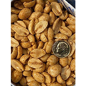 Spicy Sriracha 10oz cans Gillespie's Peanuts grown on our family farm! (2 Cans)