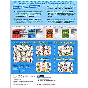 Kumon Geometry-Grades 6-8 (Kumon Middle School Math Workbooks) (Kumon Math Workbooks)