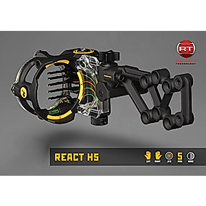 Trophy Ridge React H5 Archery Bow Sight, Right Hand, 0.019 Pin