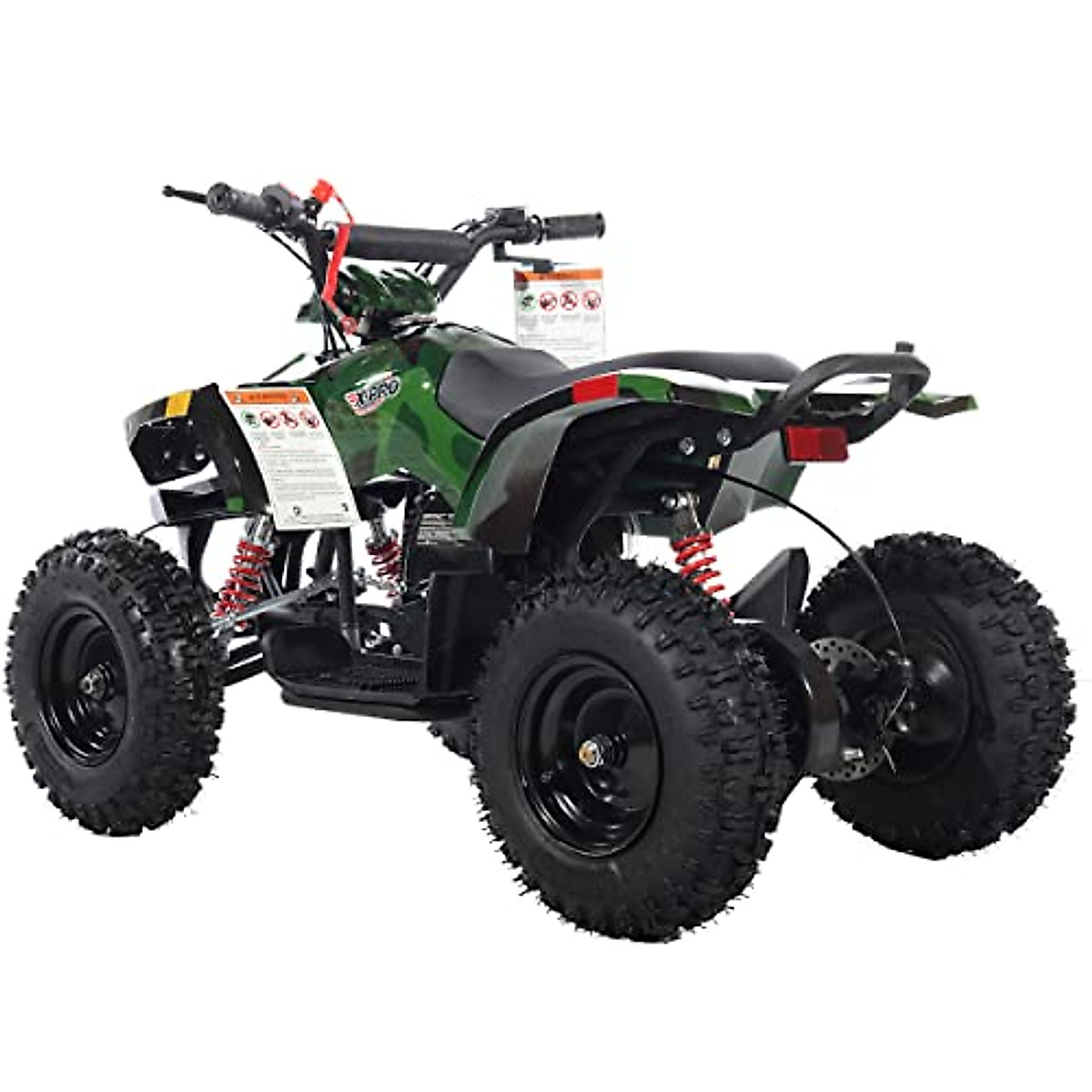 X-PRO Bolt 40cc ATV 4 Wheelers 40cc ATV Quads Quad with Gloves, Goggle and Face Mask (Green Camo)