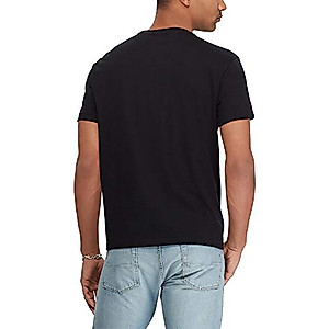 POLO RALPH LAUREN Mens Crew Neck T-Shirt (M, Black)