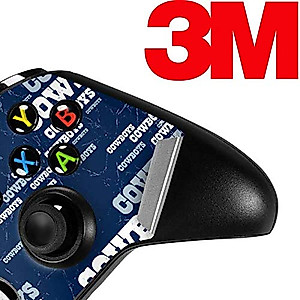 Skinit Decal Gaming Skin compatible with Xbox One S Controller - Officially Licensed NFL Dallas Cowboys Blast Design
