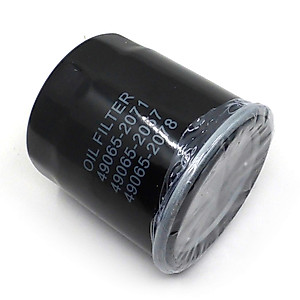 Oil Filter Compatible with Kawasaki Engines and John Deere Lawn Mowers/Fits FH381-721V, FH601-770D, FJ180V, 112L, LX172, LX176 / Replaces 300314, 063-2090-00, 900464, 531307388, AM101001, 49065-2057