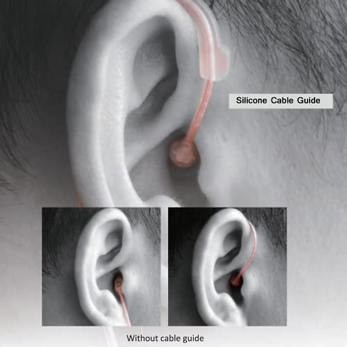 Sheepdog HDLO - Tubeless, Covert High Definition 3.5mm Police Listen Only Earpiece (HDLO-3.5), Designed for Law Enforcement and Military