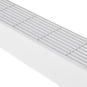 Intex 28067E Steel Frame 52" Pool Entry Step Ladder with Secure Non-Slip Steps for Above Ground Outdoor Swimming Pools, Silver