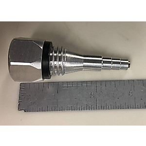GenExhaust for Champion P/N 46.031000.00.48 or 22.031000.00.48 - Non-Anodized Easy USE Magnetic Oil Dipstick (Read Description for Fitment/Compatibility)