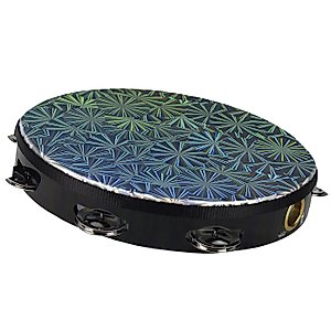 10 inch Remo Pinwheel Single Jingle Tambourine