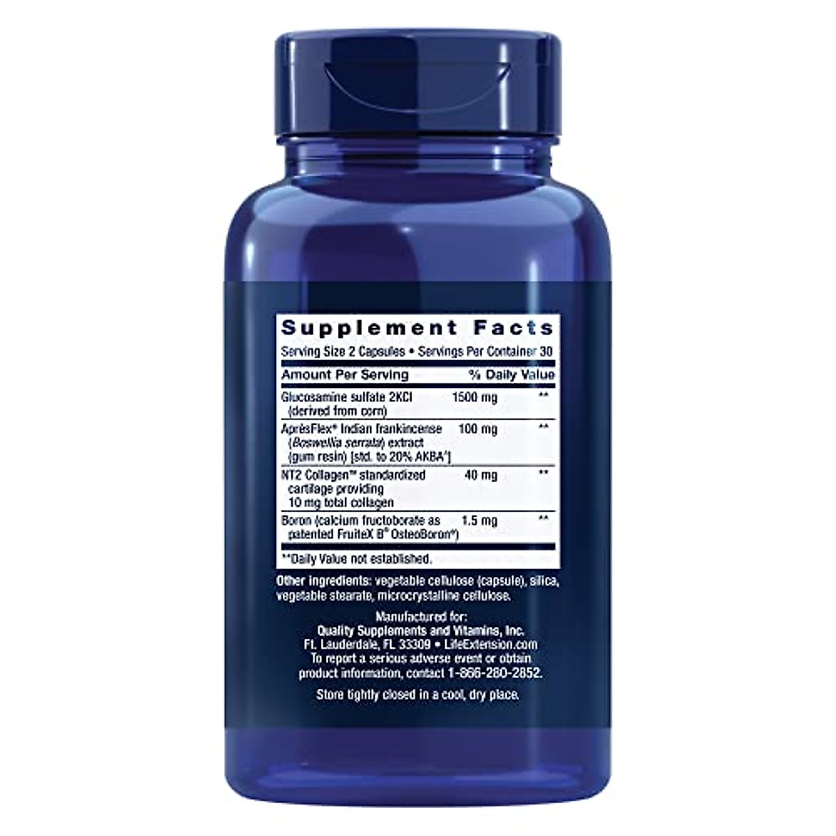 Life Extension ArthroMax Advanced with NT2 Collagen & AprèsFlex Capsules, Our Joint Health, Comfort & Mobility Formula, Non-GMO, Gluten-Free, 60 Count