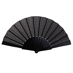 RAZZUM 2/Pack Solid Japanese Folding Fan