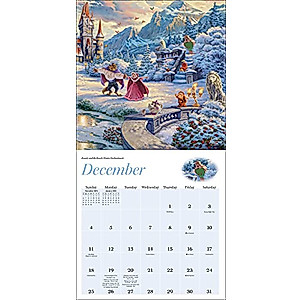 Disney Dreams Collection by Thomas Kinkade Studios: 2022 Wall Calendar