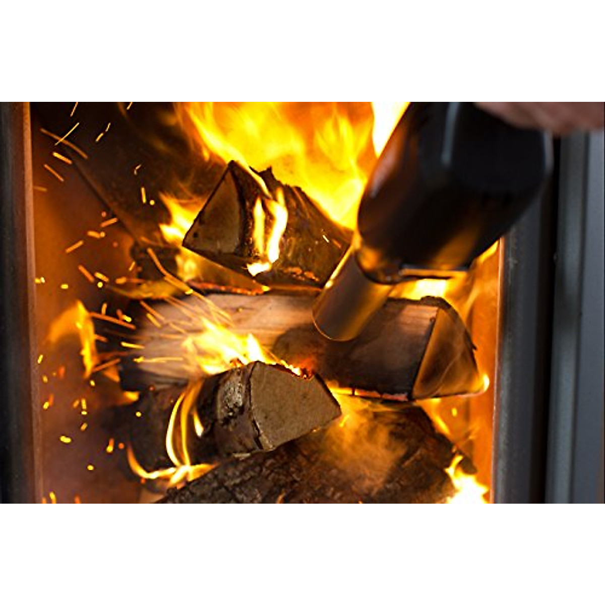 BISON AIRLIGHTER 420, Cordless Fire Starter, Charcoal Starter and Lighter, Grill Starter, Campfire Starter, Butane Powered with Built-In Blower