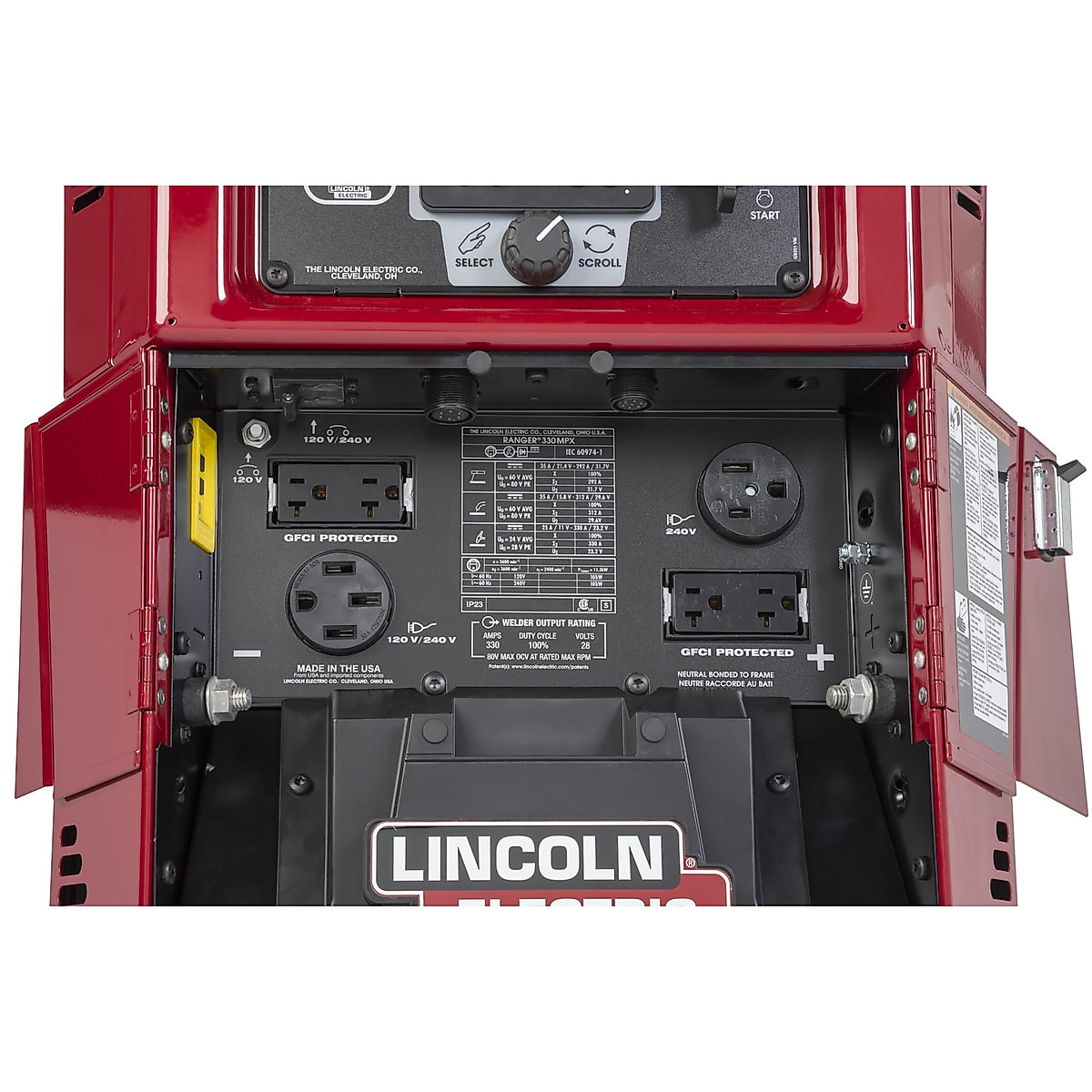 Lincoln Ranger 330MPX Engine Welder Generator K3459-1