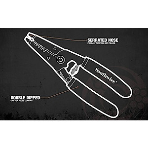 Southwire - 58278140 Tools & Equipment S1018STR Wire Stripping Tool, Wire Stripper and Wire Cutter for 10-18 AWG Solid Wire and 12-20 AWG Stranded Wire