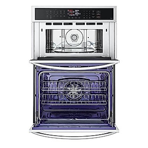 LG WCEP6423F 30 Inch Smart 6.4 cu. ft. Total Capacity Electric Combination Double Wall Oven with Wi-Fi