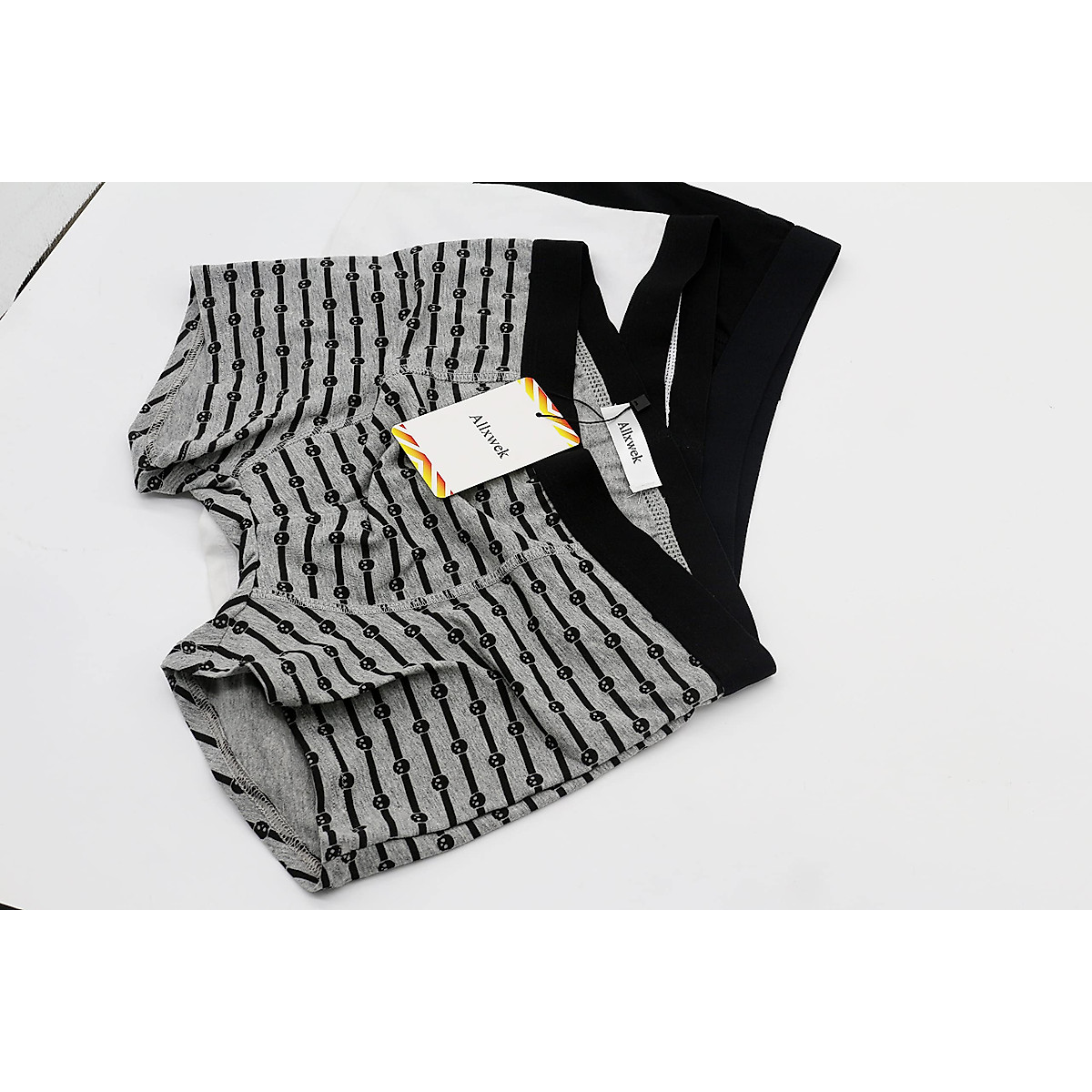 Allxwek Boys Boxer Briefs Size 14-16 Soft Big Kids Youth Cotton Underpants 6 pack,170-176/14-16 years