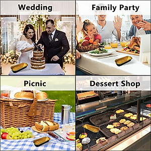 MJPCUAU 12Pack Mini Loaf Pans with Lids and Spoons, 6.8oz Disposable Rectangle Aluminum Foil Oven Cake Container, Baking Bread Muffin Dessert Tins for Family Gatherings and Picnics