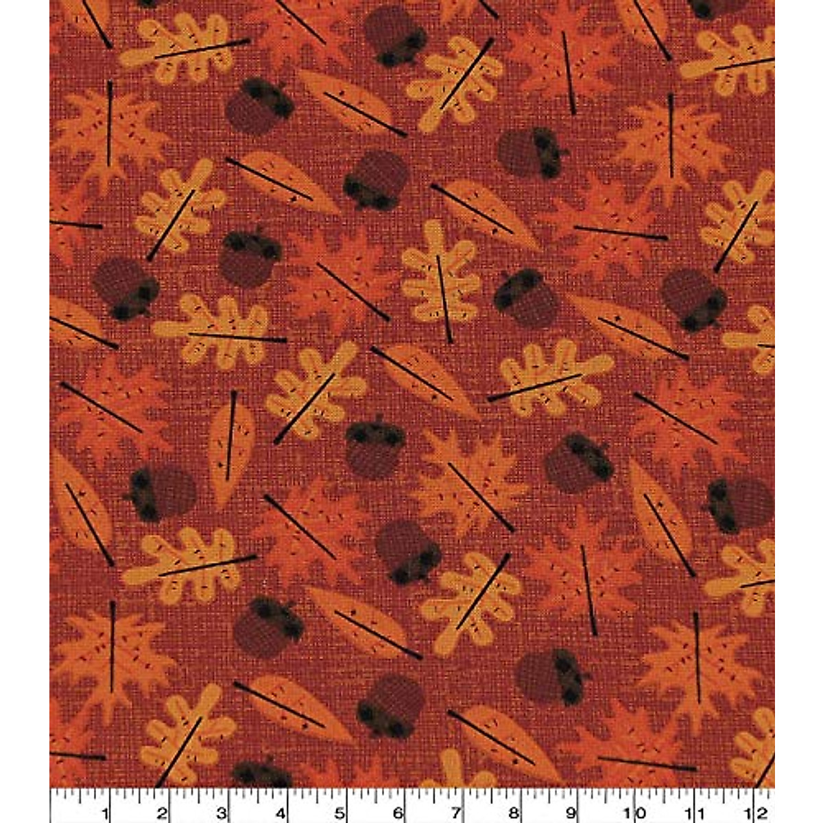 Fat Quarter Fabric Bundle; 100% Cotton; for Quilting, Sewing and Crafts (Autumn Farm (4))