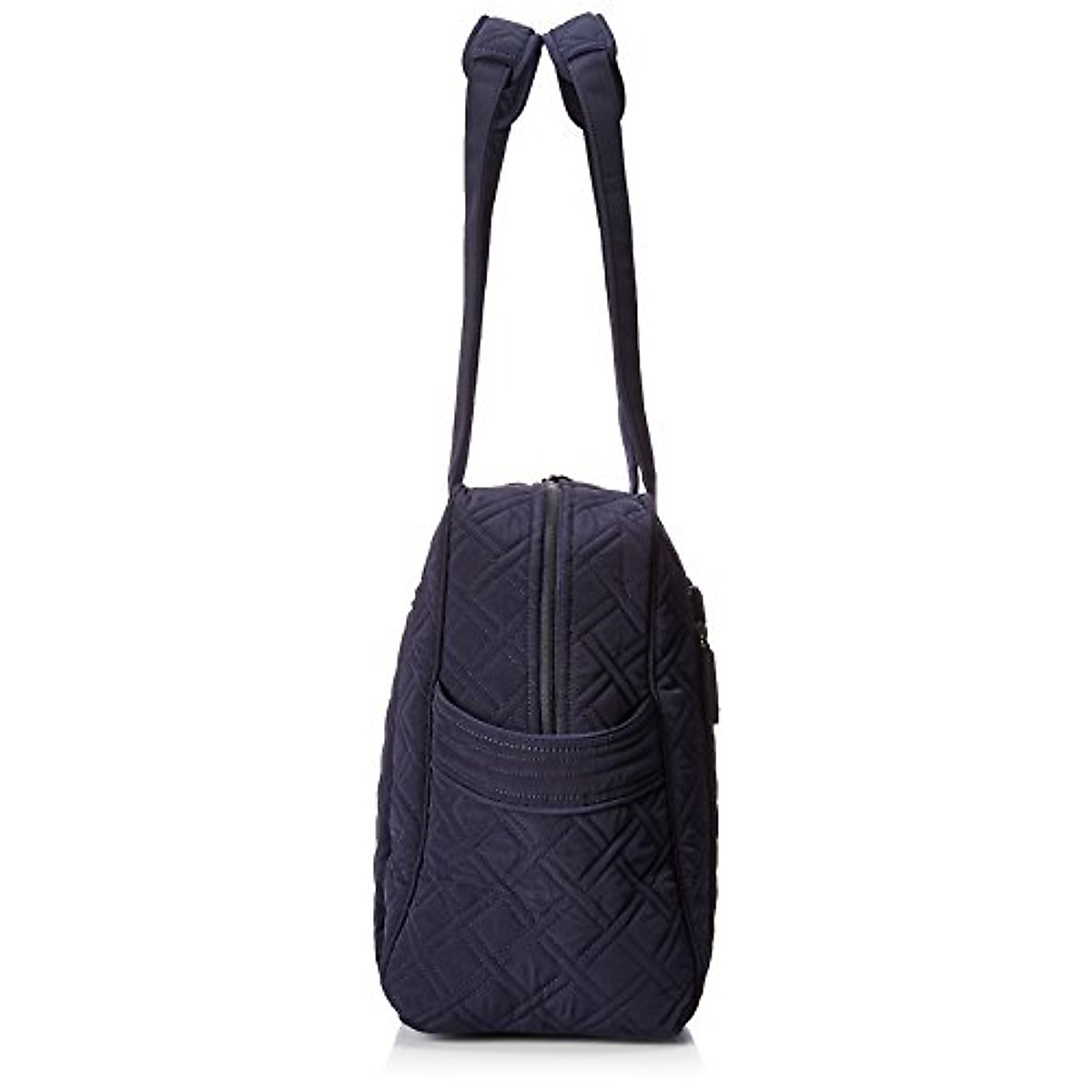 Vera Bradley Women's Microfiber Large Stroll Around Baby Diaper Bag, Classic Navy, One Size