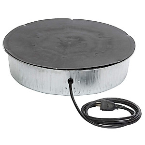 Little Giant® Water Heater Base | Glvanized Heater Base | 110 Watts