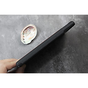 Carveit Hand-inlaid Wooden Case for Google Pixel 7 Pro, (Yinyang Wolf Engraved on Walnut) Compatible with QI Wireless Charging