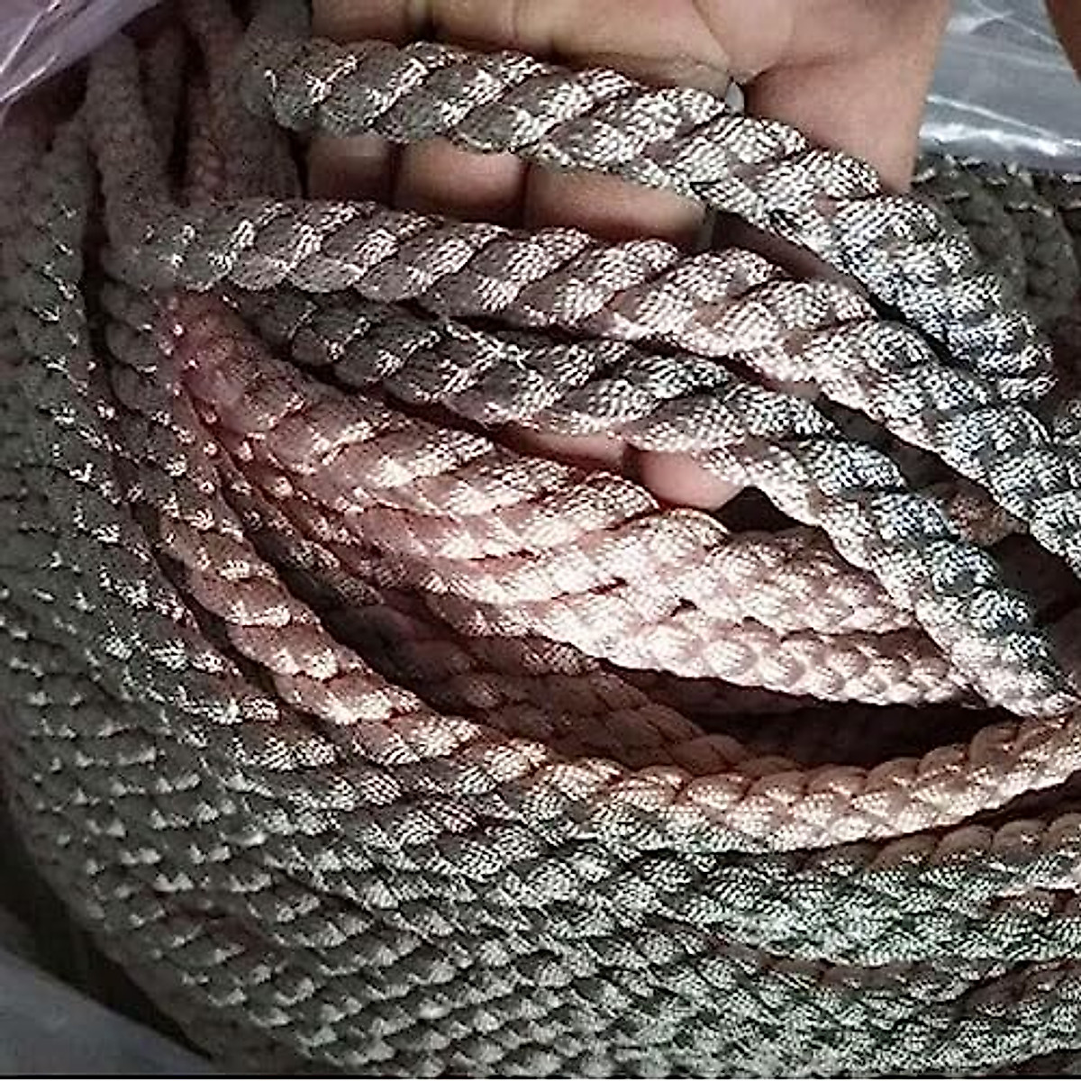 EkiDaz HXRW Rope Net Protective Safety Net Kids Climbing Frame Net Climbing Cargo Net Rope Net for Indoor Outdoor Sturdy and Durable Playground Sets for Backyards (Size : 2 * 2m(6.6 * 6.6ft))