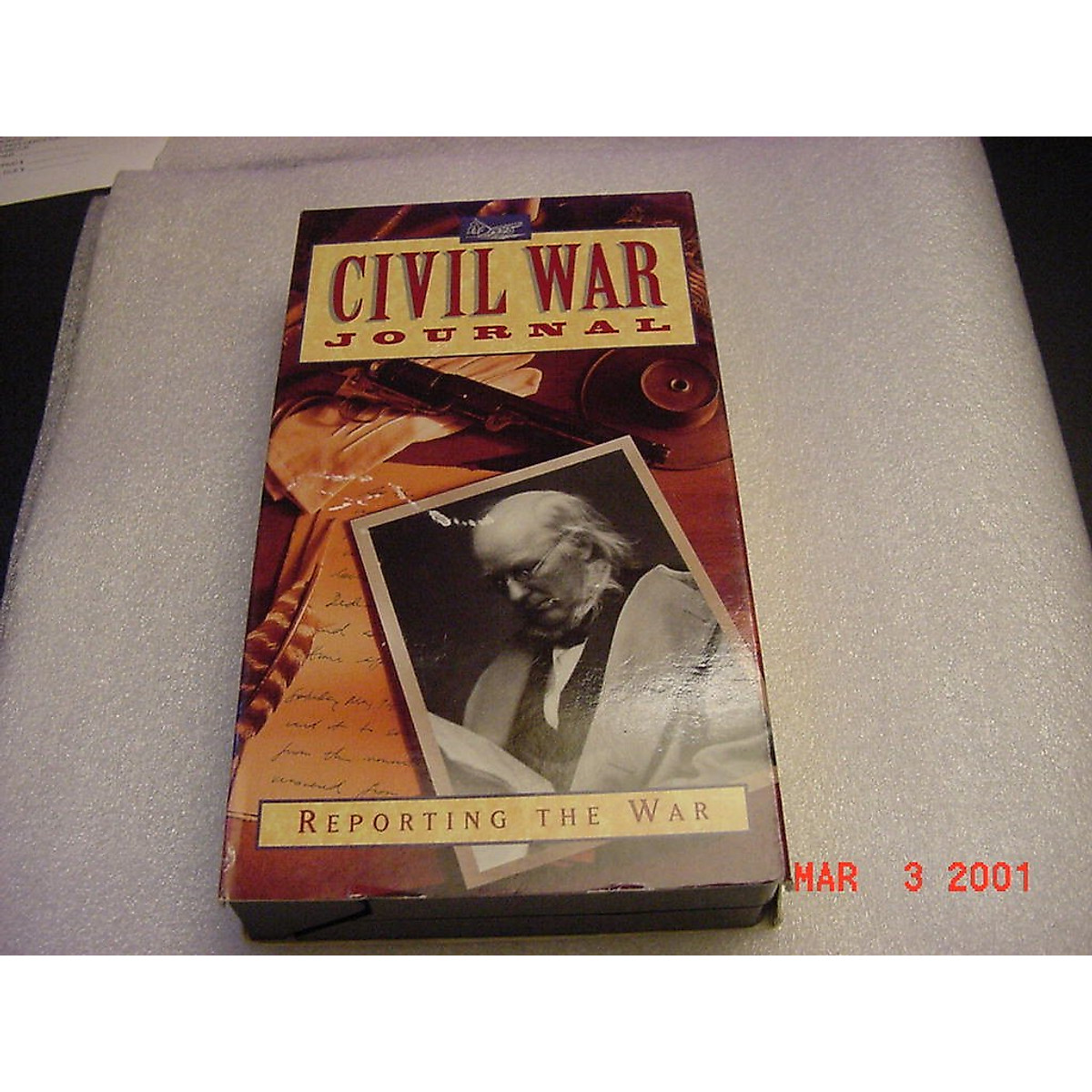 VHS Tape Video Of A &E CIVIL WAR JOURNAL Destiny at Fort Sumter