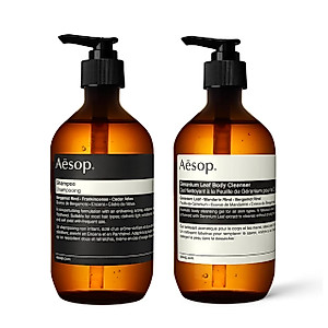 Aesop Geranium Leaf Body Cleanser and Shampoo | Paraben, Cruelty-free & Vegan | 16.9 oz