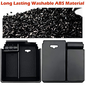 JOJOMARK Compatible with Ford Ranger 2019 2020 2021 2022 2023 Accessories Center Console Organizer Interior Storage Box Armrest Secondary Storage Tray