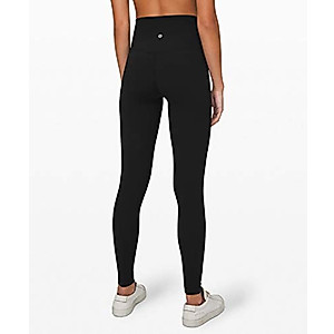 Lululemon Align Stretchy Full Length Yoga Pants - Women’s Workout Leggings, High-Waisted Design, Breathable, Sculpted Fit, 28 Inch Inseam, Black, 4
