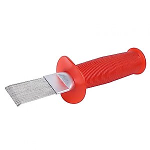 LANTRO JS Fin Straightening Tool, Fin Cleaning Brush, Air Conditioner Condenser Fin Cleaning Brush, Coil Condenser Brush, Air Conditioning Brush Accessory